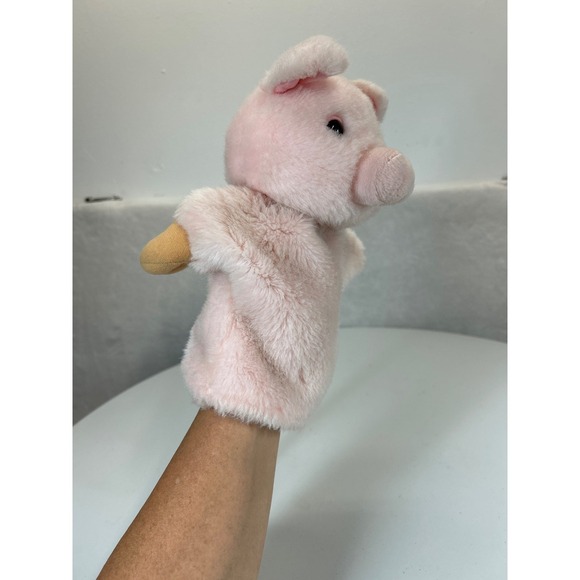 Applause | Toys | Applause Puppet Pink Pig Plush Stuffed Animal Pretend ...